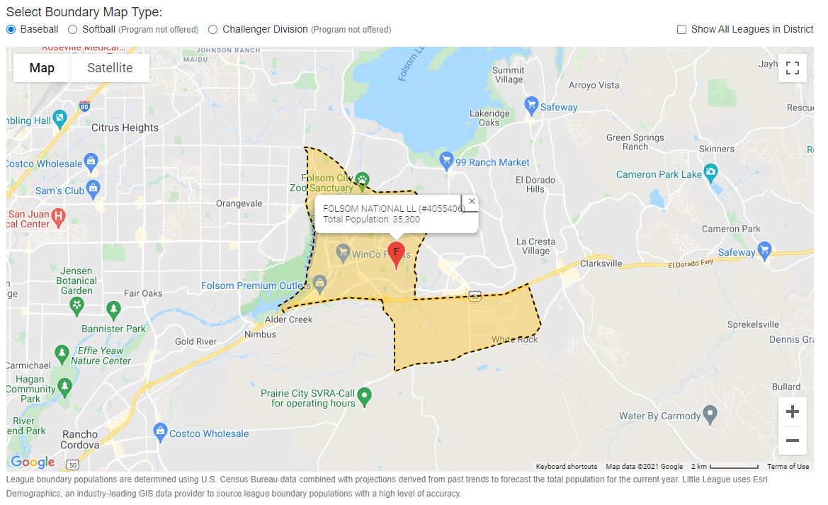 Folsom National Little League